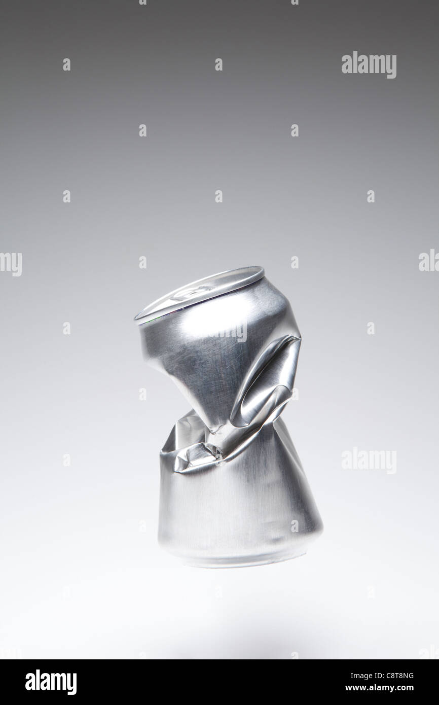 Crushed can hi-res stock photography and images - Alamy