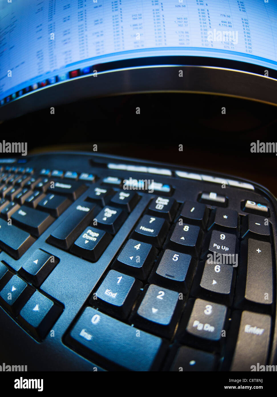 Studio shot of computer keyboard Stock Photo - Alamy