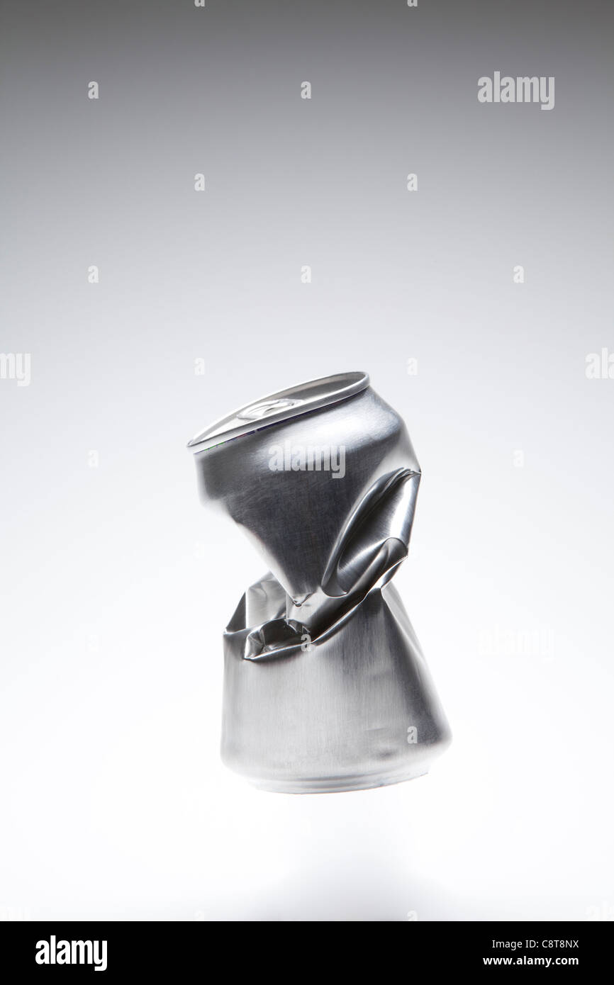 Crushed can hi-res stock photography and images - Alamy