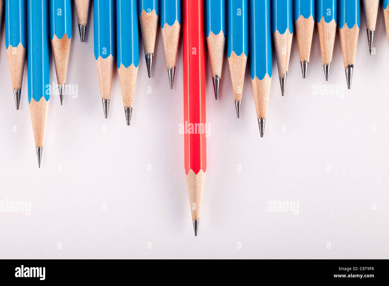 Red pencils hi-res stock photography and images - Alamy
