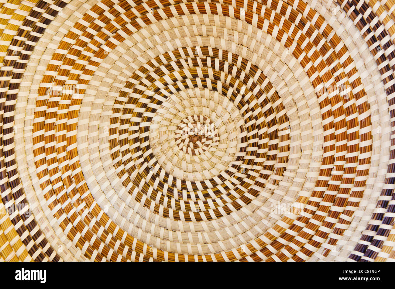 USA, South Carolina, Charleston, Sweetgrass basket pattern Stock Photo ...