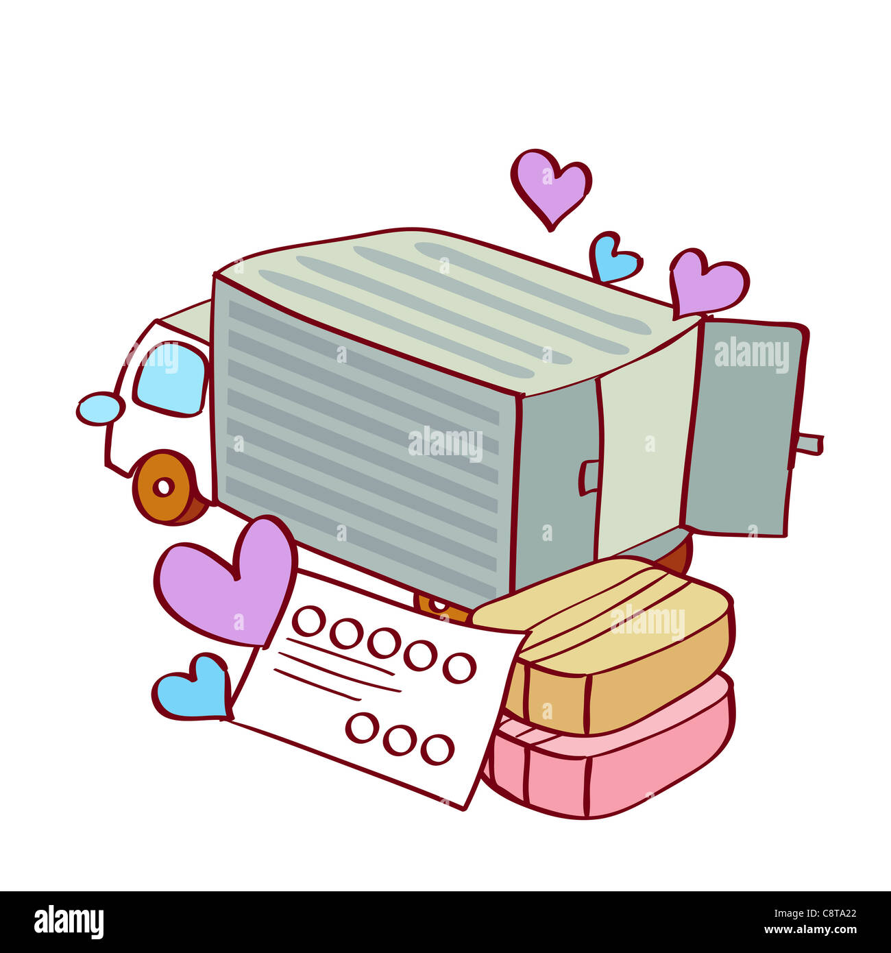 Unloaded Cut Out Stock Images & Pictures - Alamy