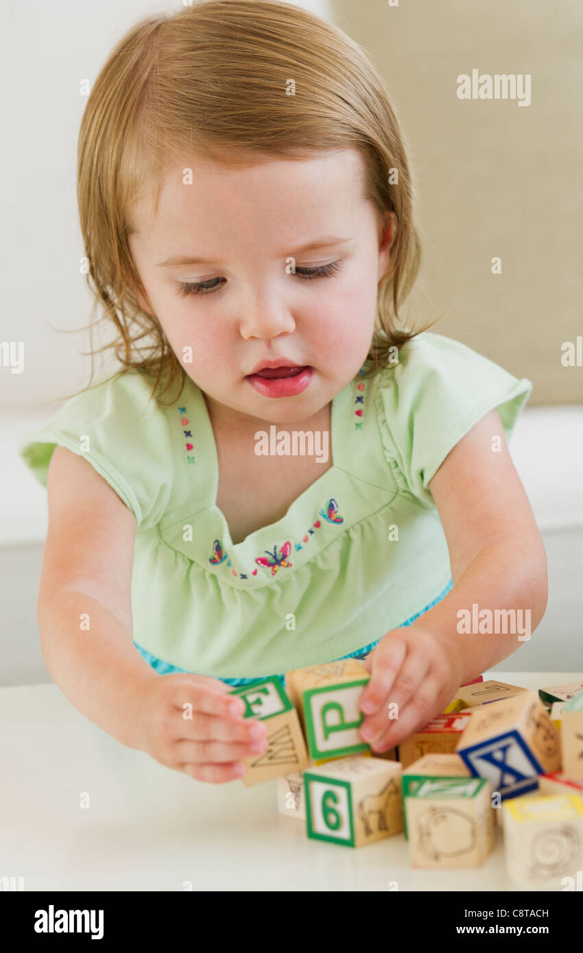 Letter blocks hi-res stock photography and images - Alamy