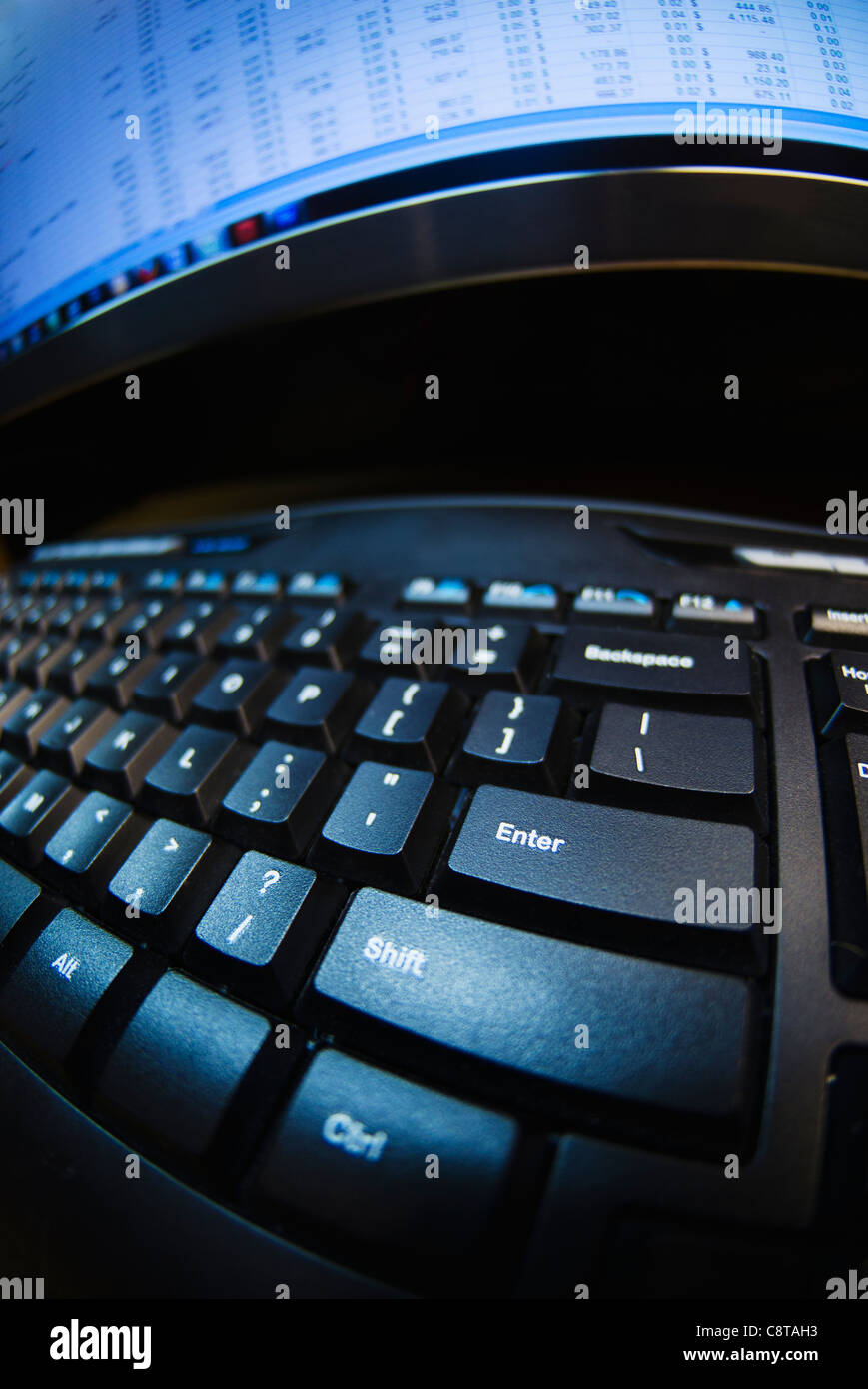 Studio shot of computer keyboard Stock Photo - Alamy