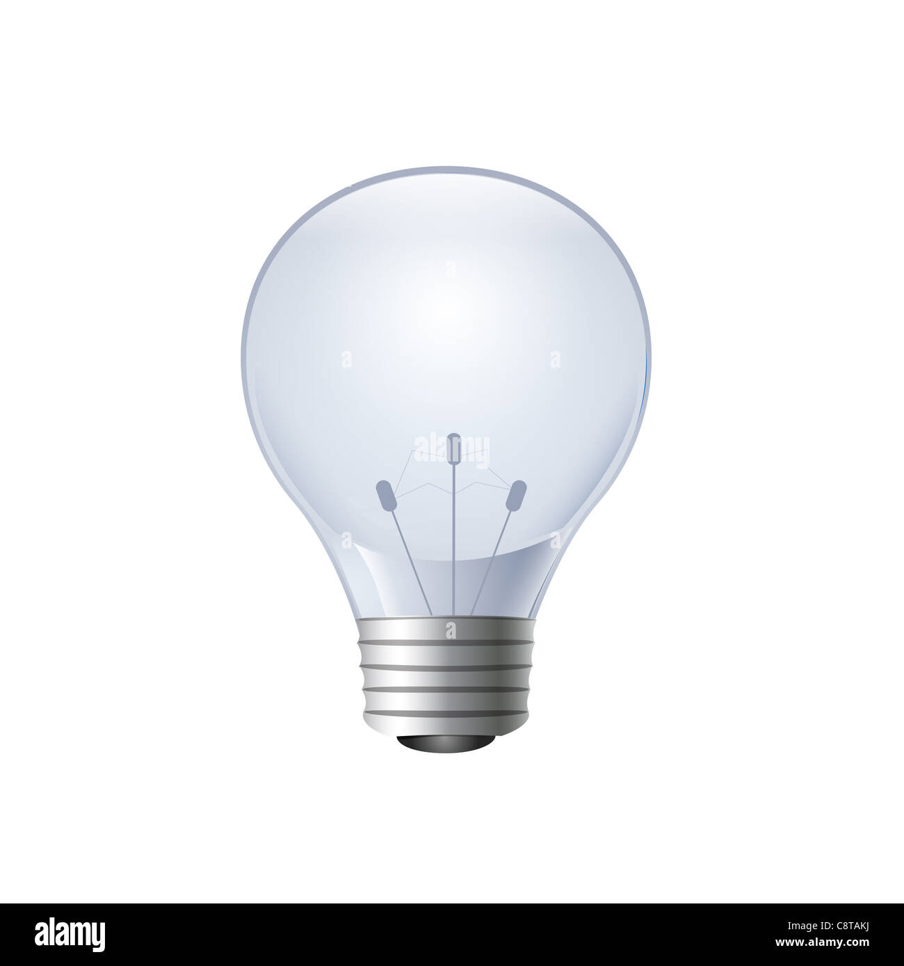 Illustration of light bulb Stock Photo - Alamy