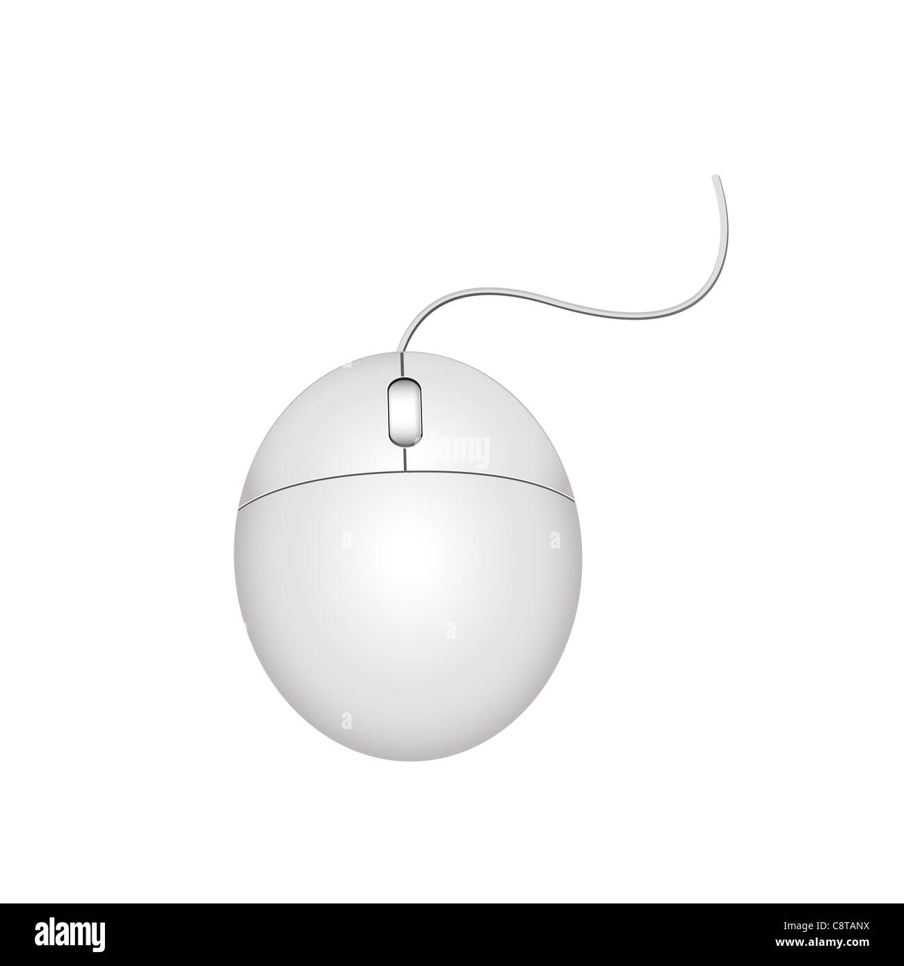 Illustration of computer mouse Stock Photo - Alamy