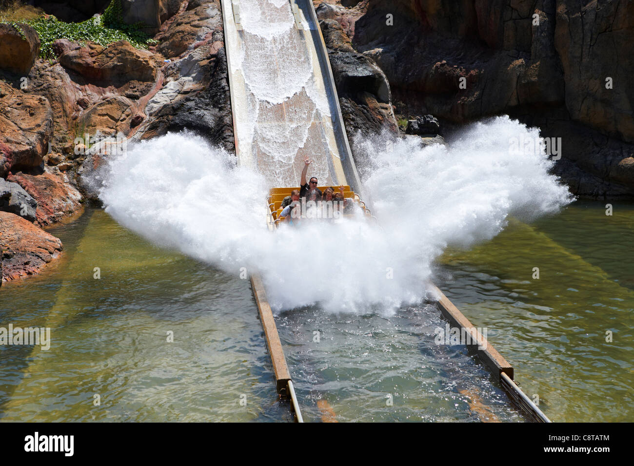 Amusement park ride boat hi-res stock photography and images - Alamy