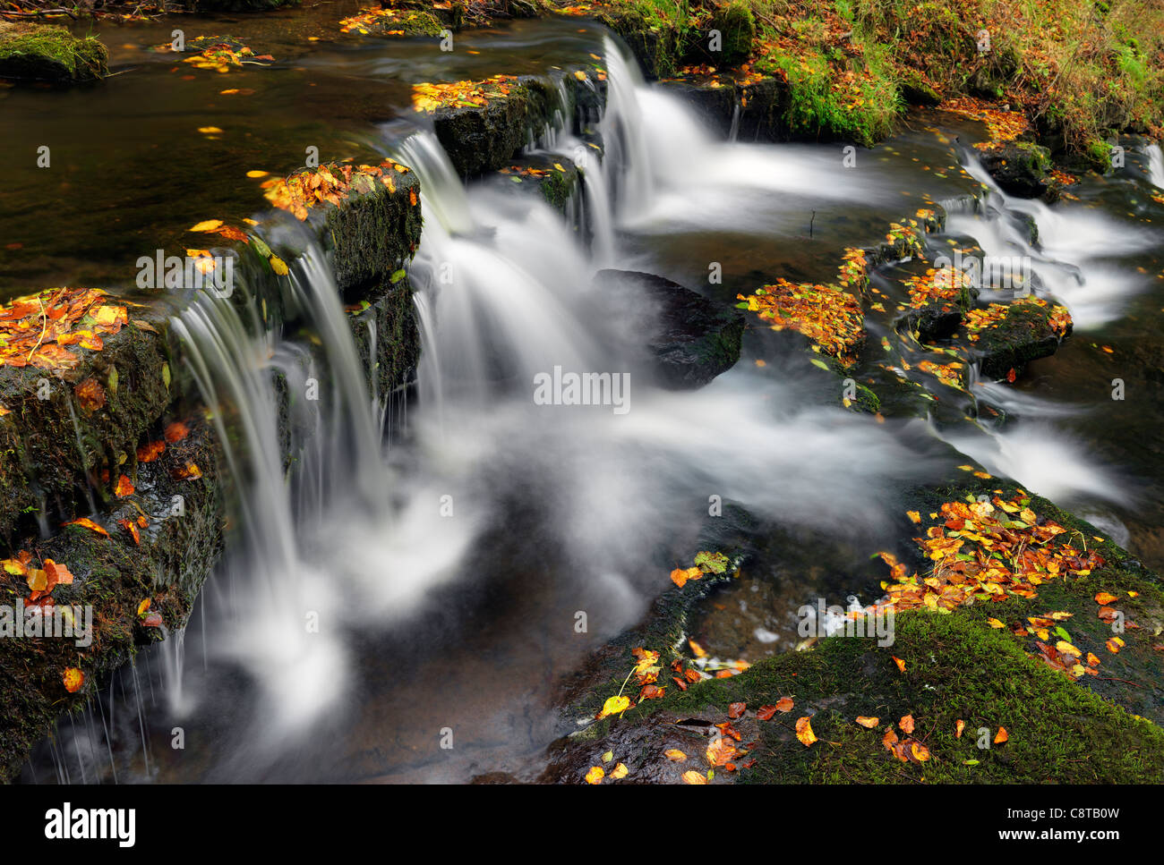 Scalebar Force waterfall, just below the main waterfall on Scalebar ...