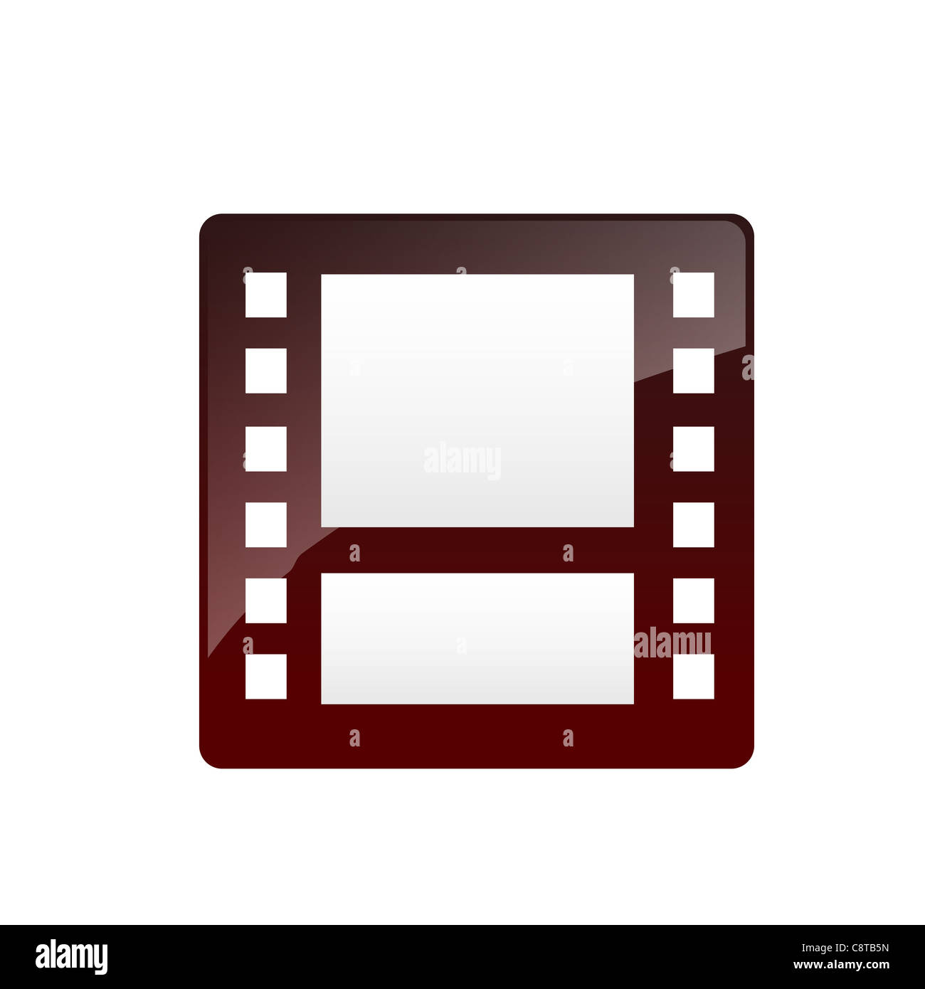 Illustration of camera film reel Stock Photo - Alamy