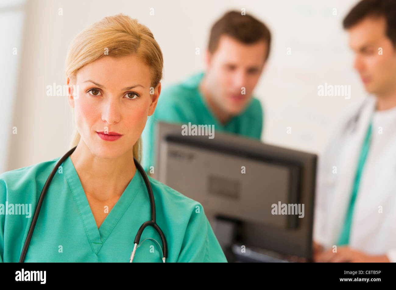 Stern doctor hi-res stock photography and images - Alamy