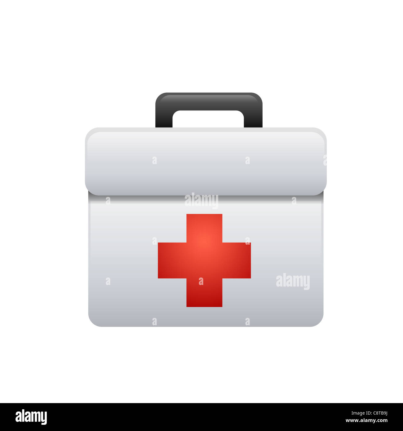 Illustration of doctor's bag Stock Photo - Alamy