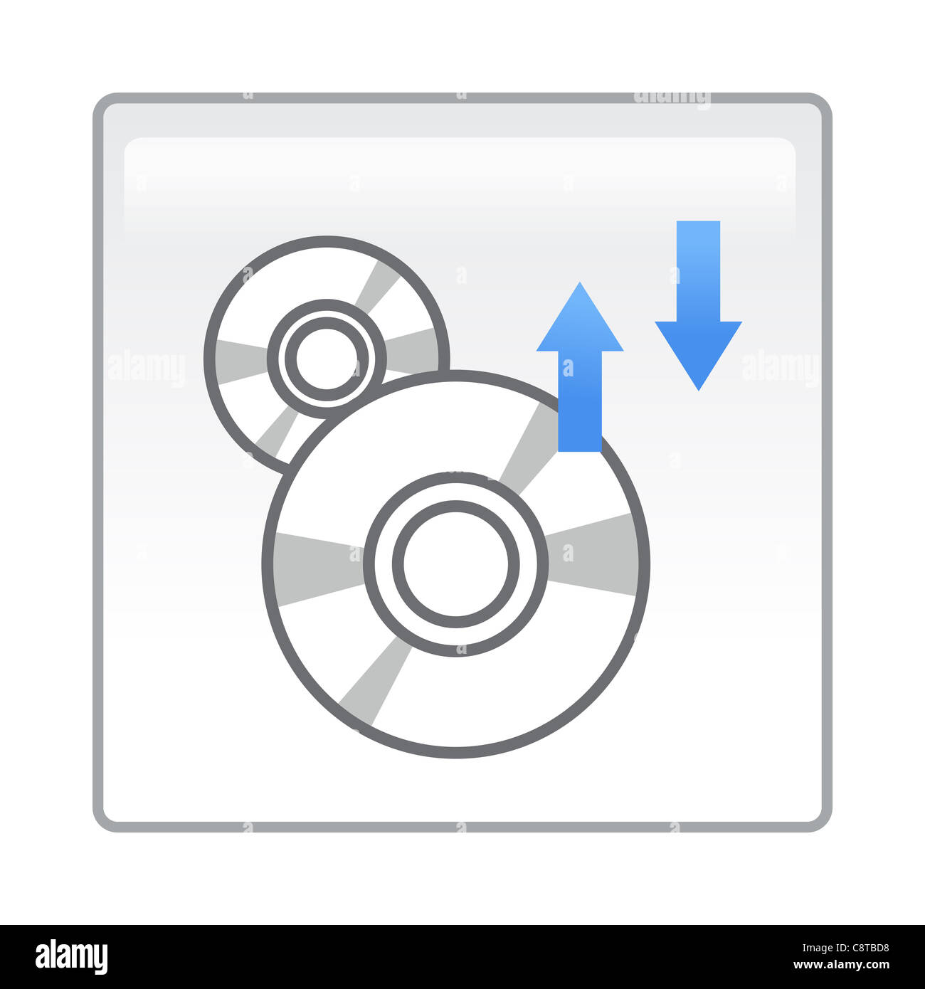 Arrow icon cut out Cut Out Stock Images & Pictures - Alamy