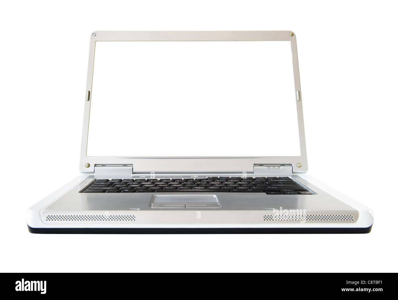 Studio shot of laptop Stock Photo - Alamy