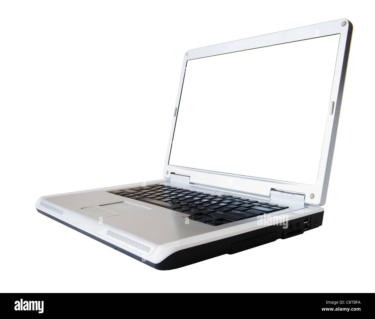 Studio shot of laptop Stock Photo - Alamy