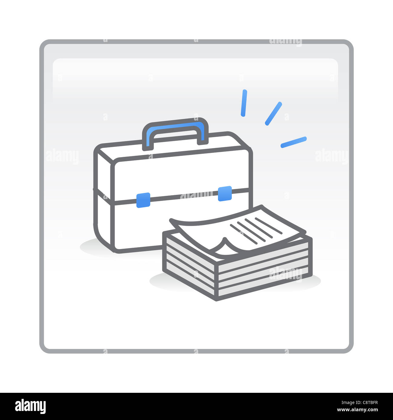 Briefcase with documents hi-res stock photography and images - Alamy