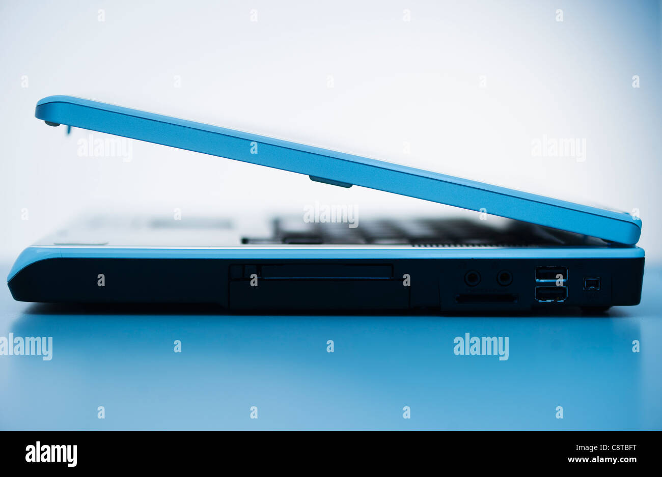 Studio shot of laptop Stock Photo - Alamy