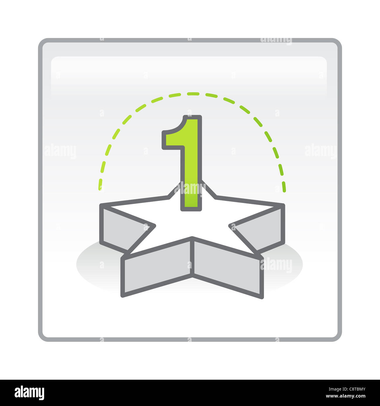 Number 1 sign Cut Out Stock Images & Pictures - Alamy