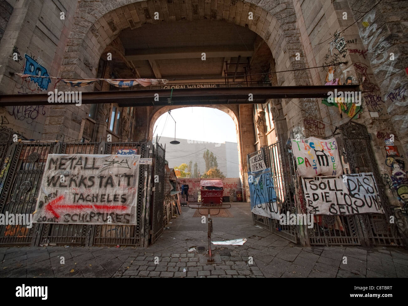 Berlin's most famous artist colonies, the Kunsthaus Tacheles Stock ...