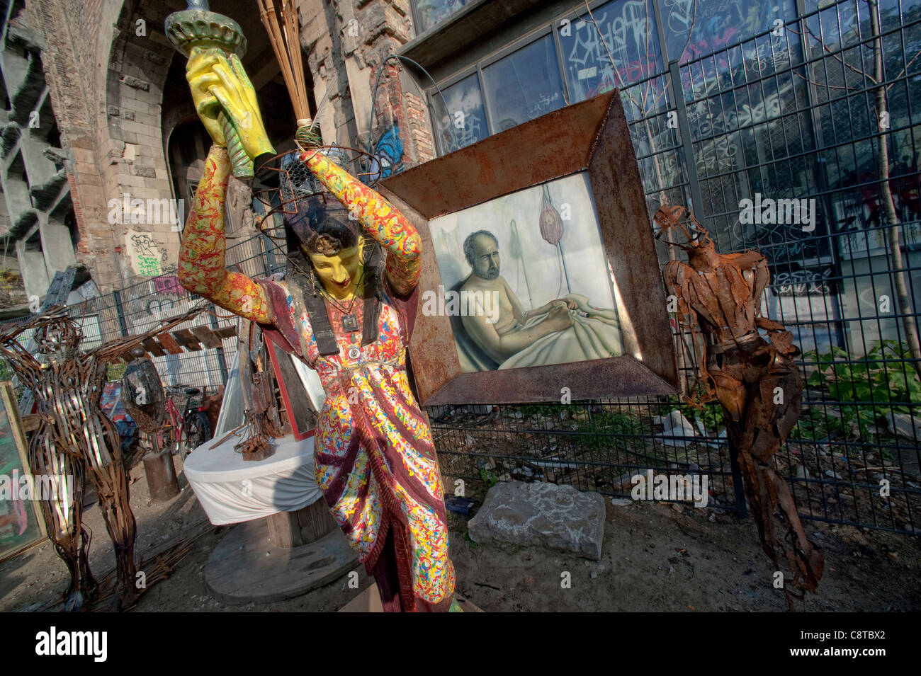 Berlin's most famous artist colonies, the Kunsthaus Tacheles Stock ...