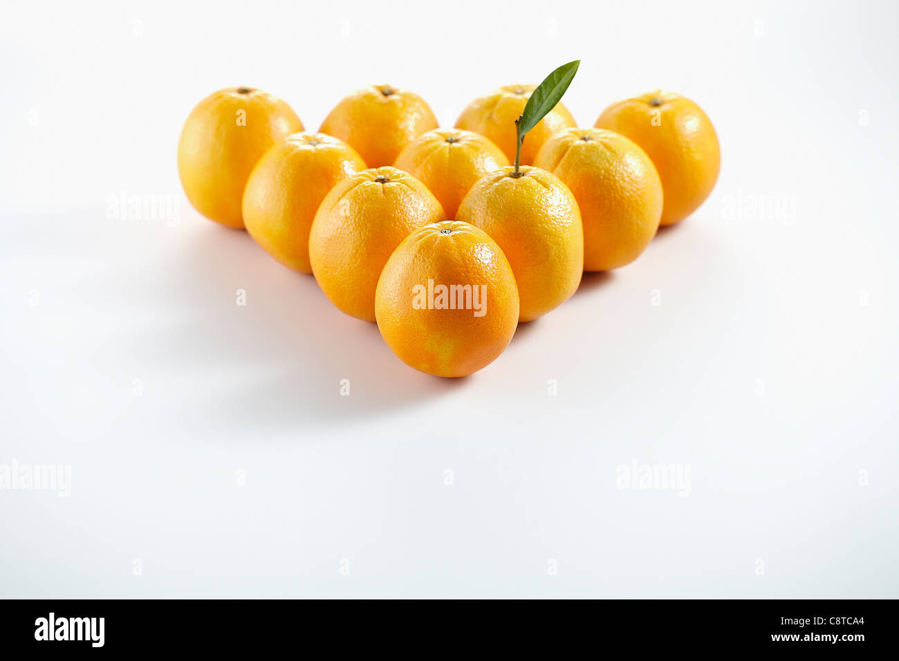 Close-up Of Oranges Stock Photo - Alamy