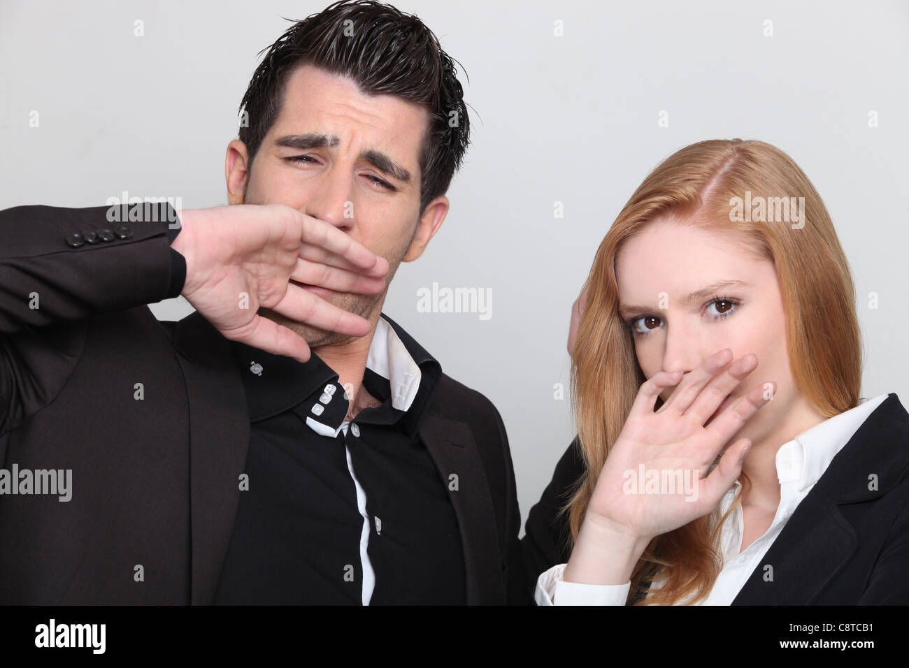 Woman yawn friend hi-res stock photography and images - Alamy