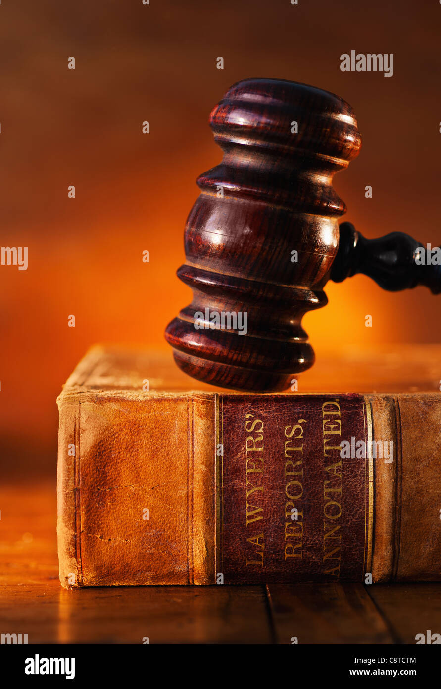 Book and gavel hi-res stock photography and images - Alamy