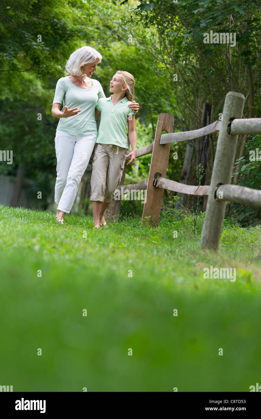 Grandma walking hi-res stock photography and images - Alamy