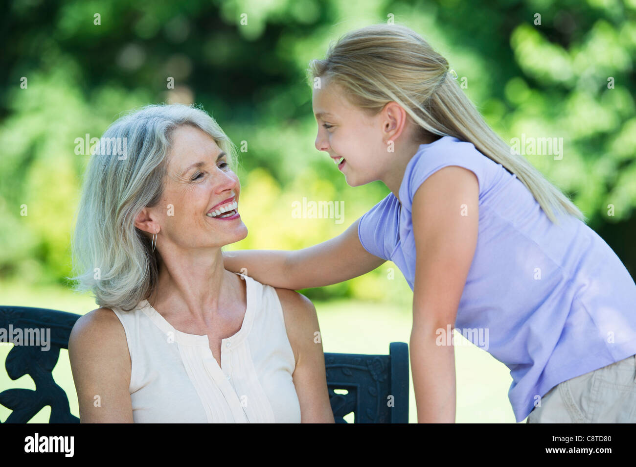 Grandmother Profile High Resolution Stock Photography and Images - Alamy