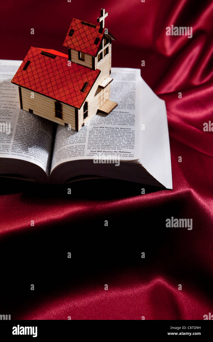 Model of church hi-res stock photography and images - Alamy