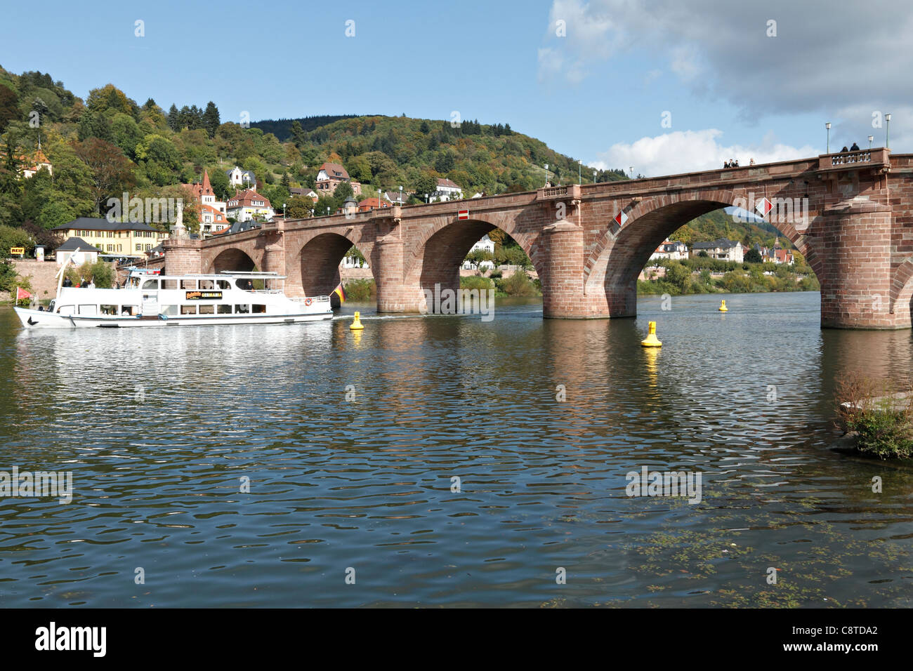 Karl theodor bridge neckar river hi-res stock photography and images ...