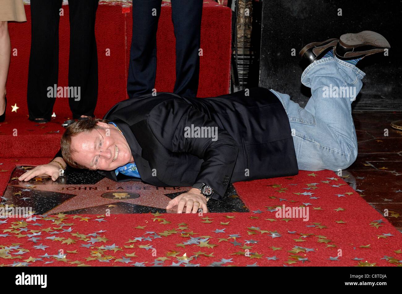 John lasseter hollywood walk hi-res stock photography and images - Alamy
