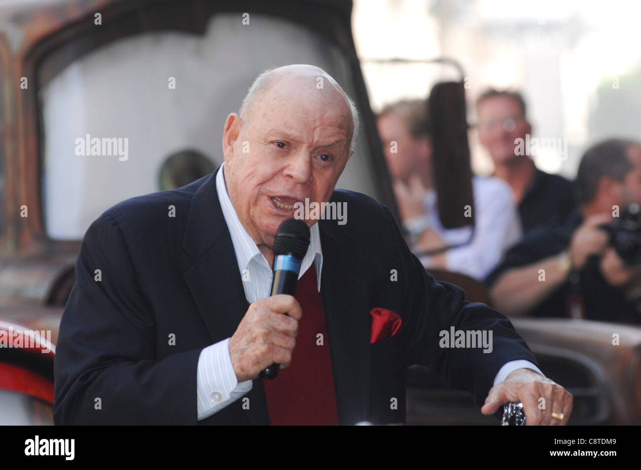Don Rickles at the induction ceremony for Star on the Hollywood Walk of ...