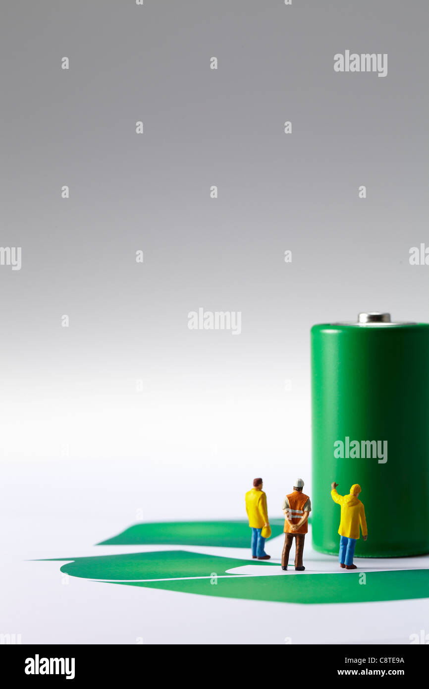 Green battery hi-res stock photography and images - Alamy