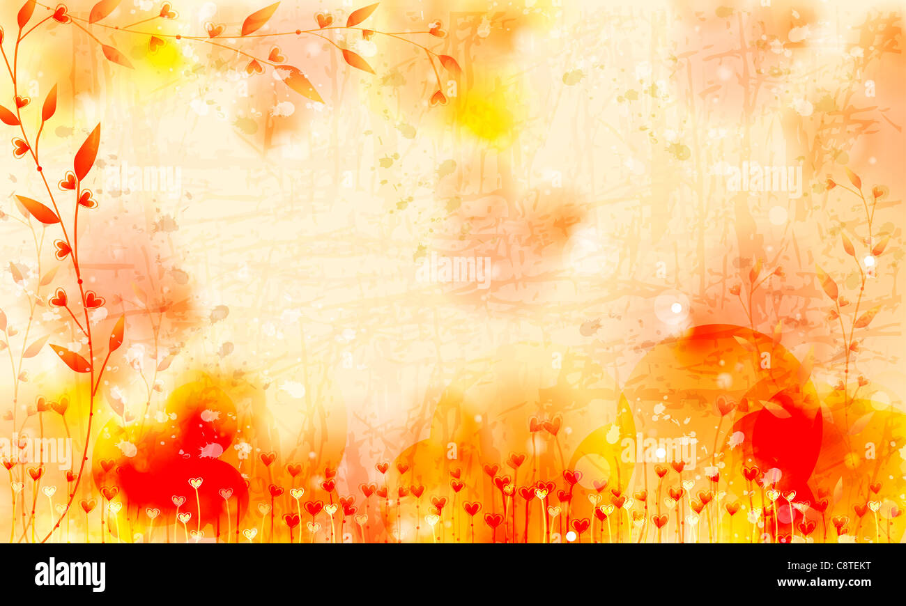 Background nature illustration hi-res stock photography and images - Alamy