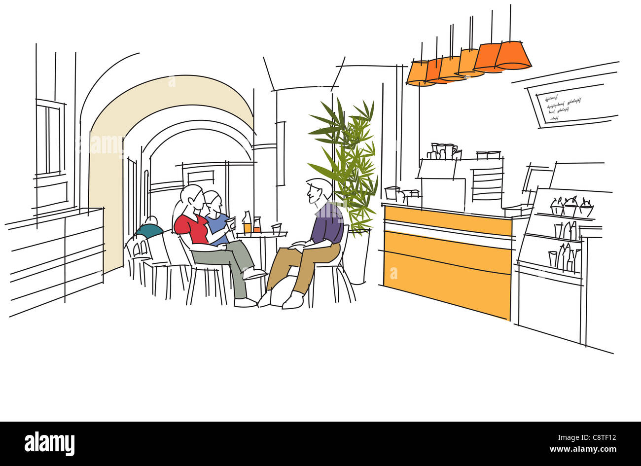 City interiors Cut Out Stock Images & Pictures - Alamy