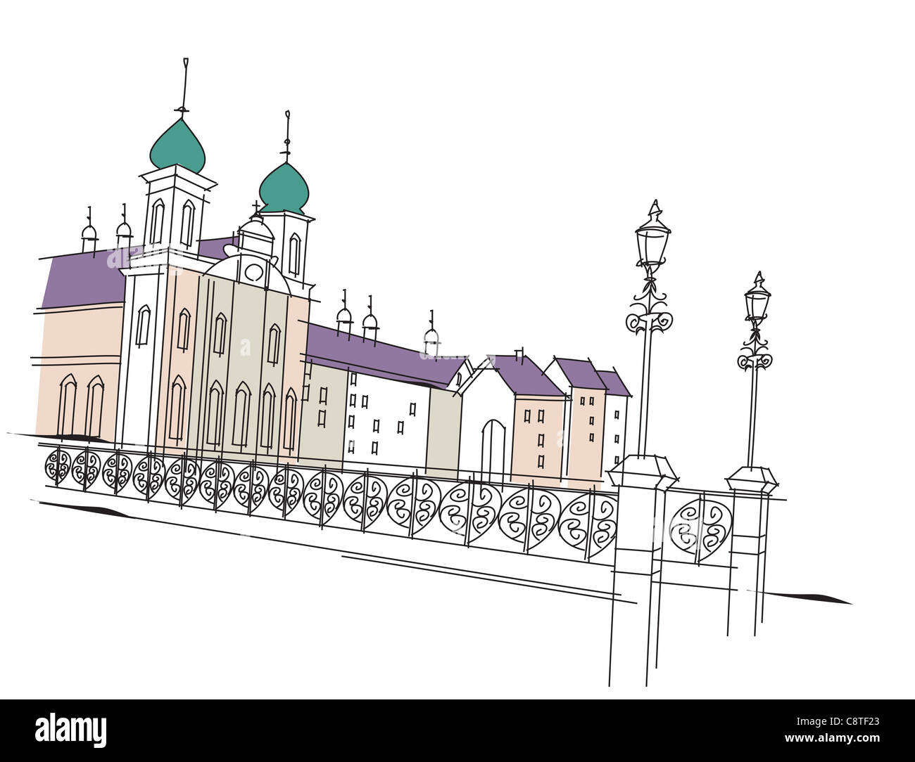 People and mosque Cut Out Stock Images & Pictures - Alamy