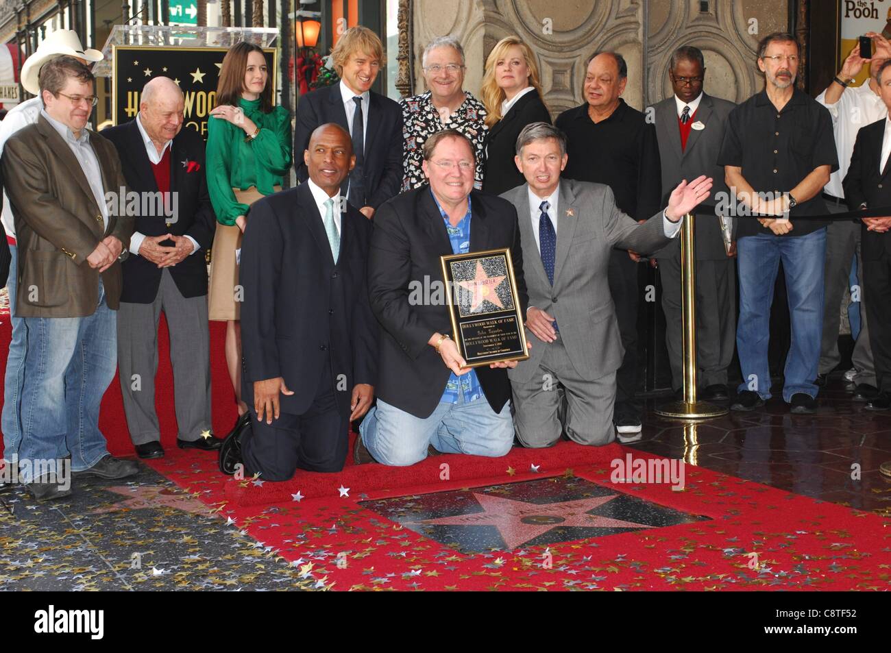 John Lasseter, Emily Mortimer, Cheech Martin, Patton Oswalt, John ...