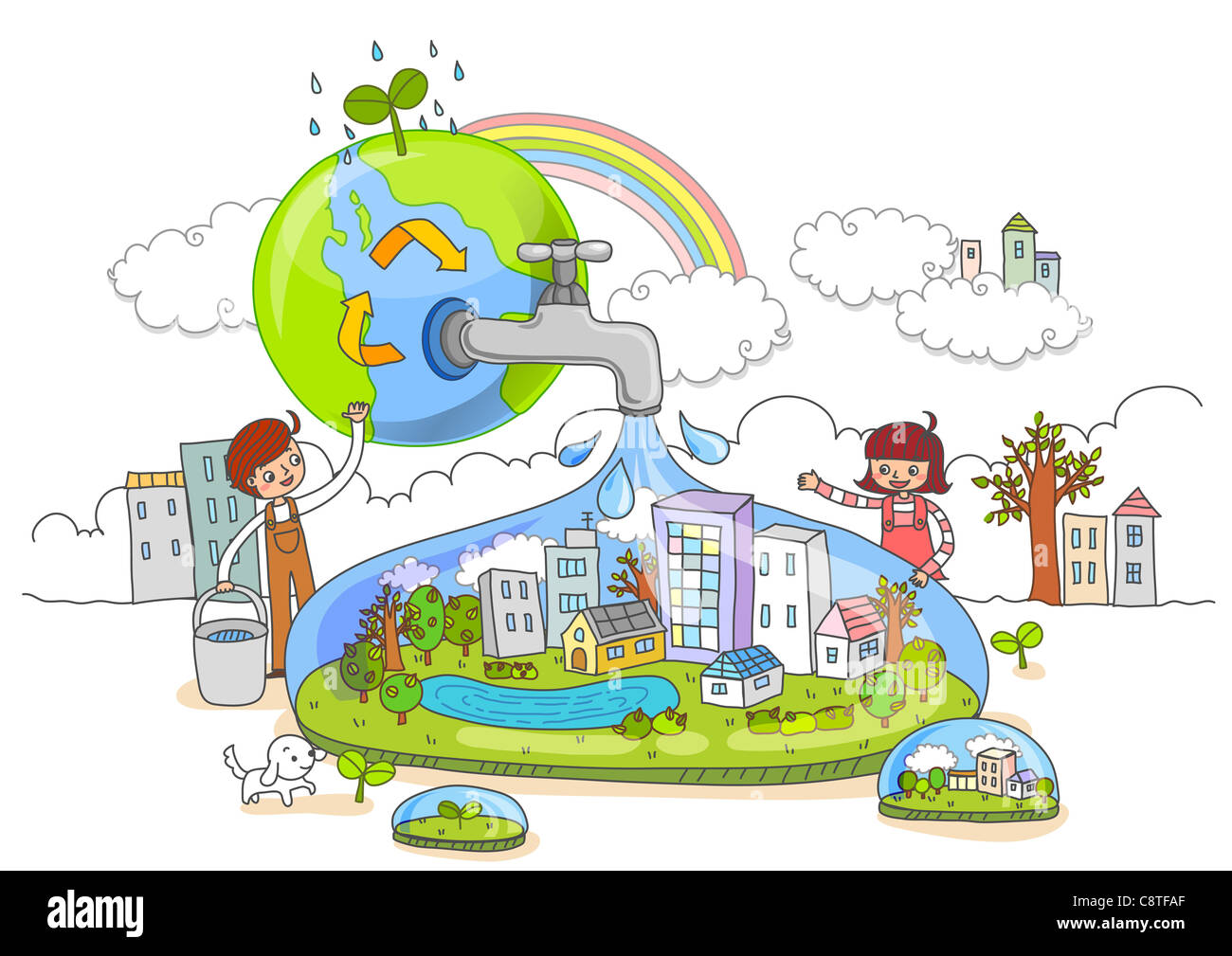 Power in water Cut Out Stock Images & Pictures - Alamy