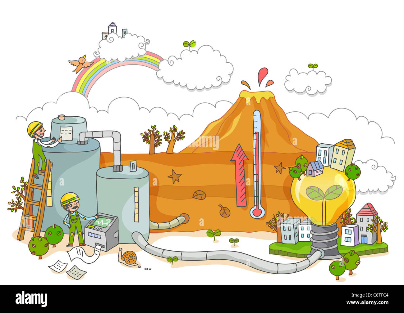 Outside power Cut Out Stock Images & Pictures - Alamy