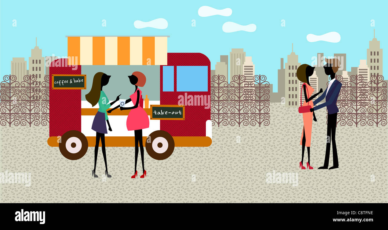 Group full front view blue hi-res stock photography and images - Alamy