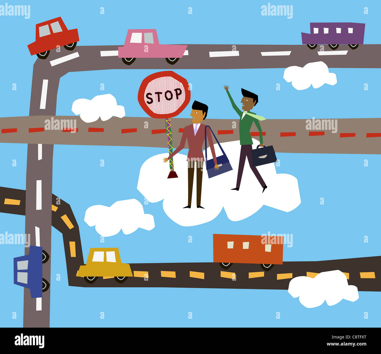 Full stop sign hi-res stock photography and images - Alamy