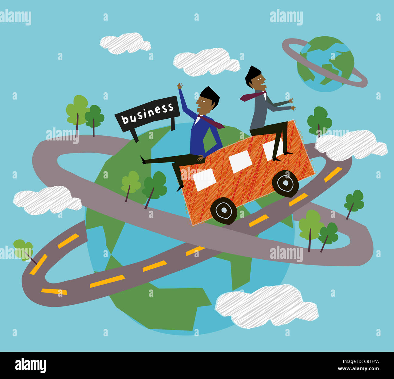 Travelling by bus hi-res stock photography and images - Alamy