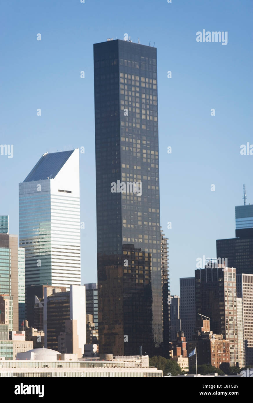 USA, New York State, New York City, Manhattan, Trump Worldwide Plaza ...