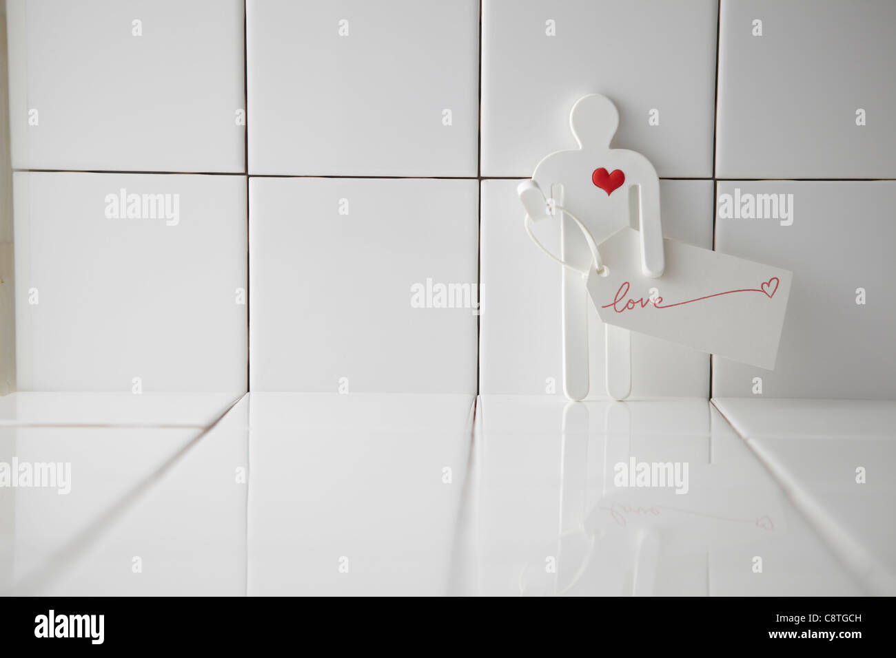 Human Representation With A Tag Stock Photo - Alamy