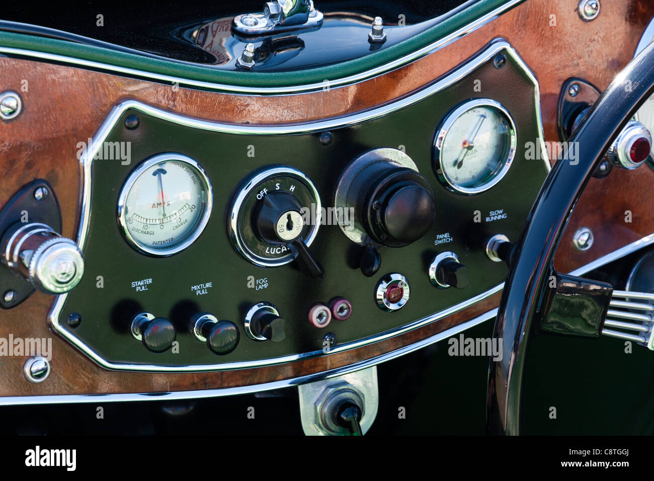 Wooden dashboard hi-res stock photography and images - Alamy