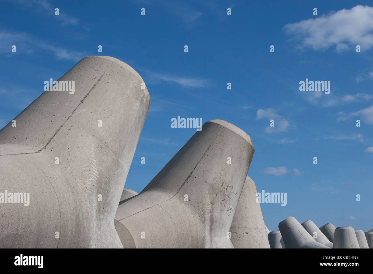 Tetrapods on a beach in Wajima, Noto Peninsula. Japan Stock Photo - Alamy