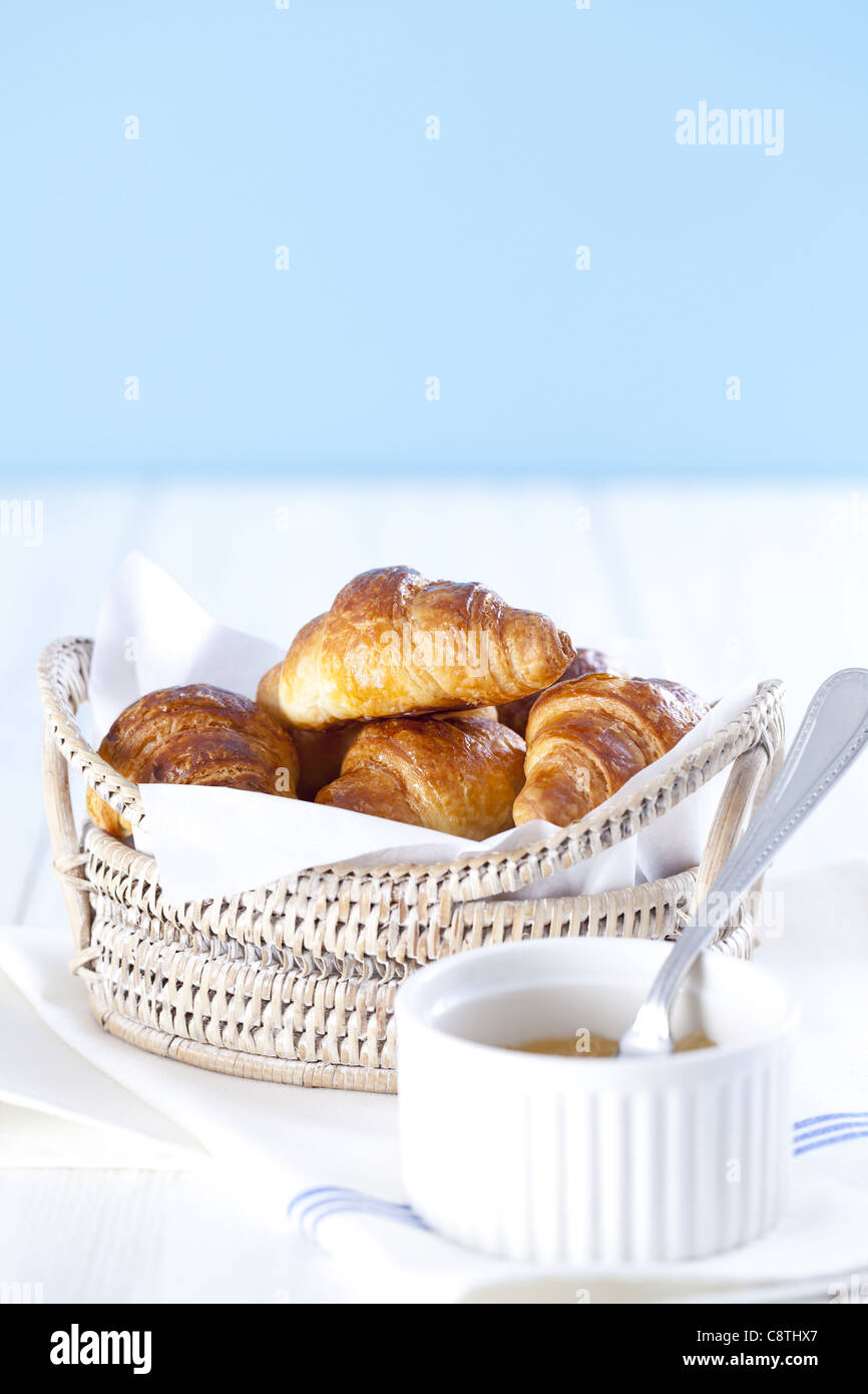 Close-up Of Bakery Items With A Bowl Stock Photo - Alamy