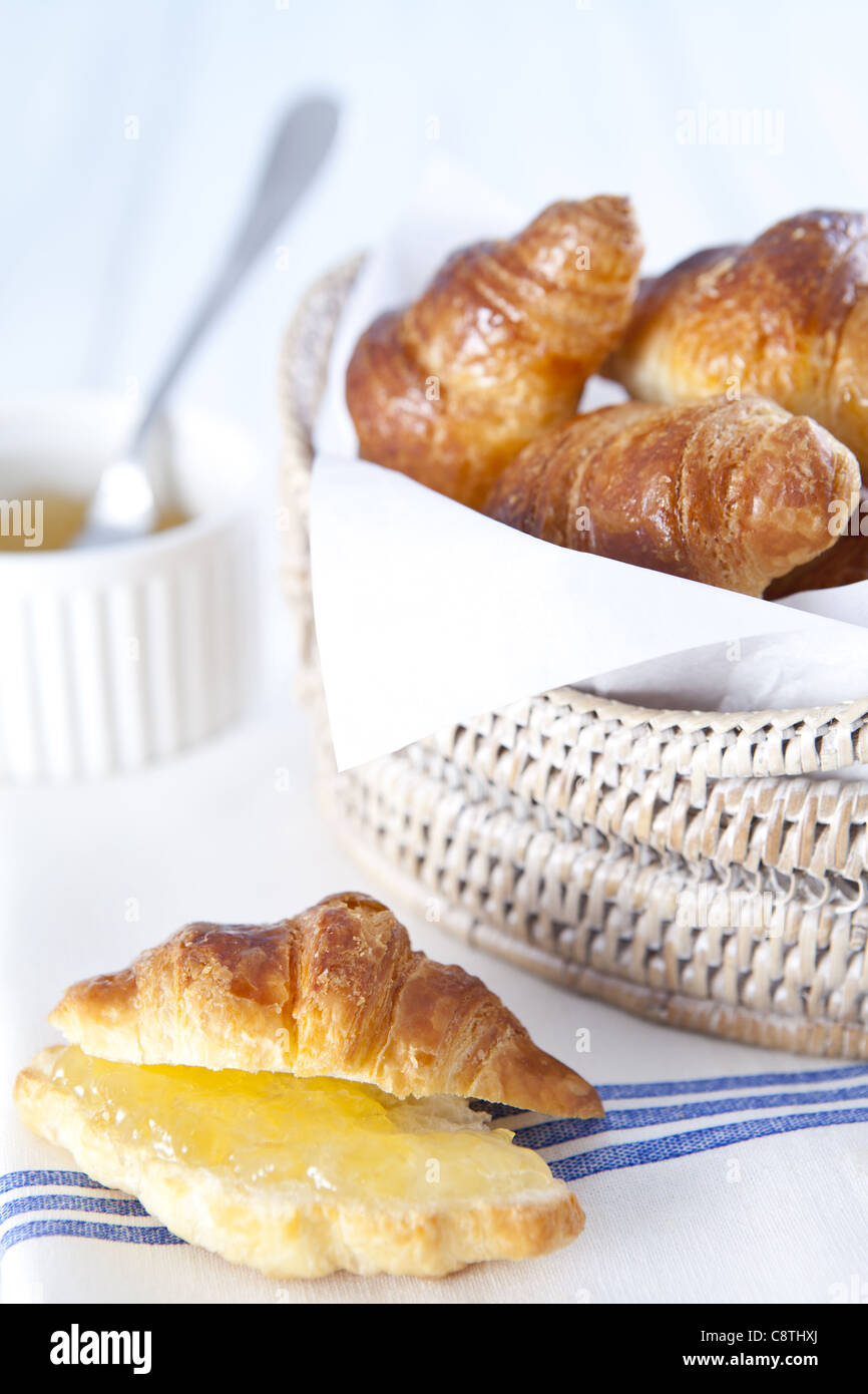 Close-up Of Bakery Items With A Bowl Stock Photo - Alamy
