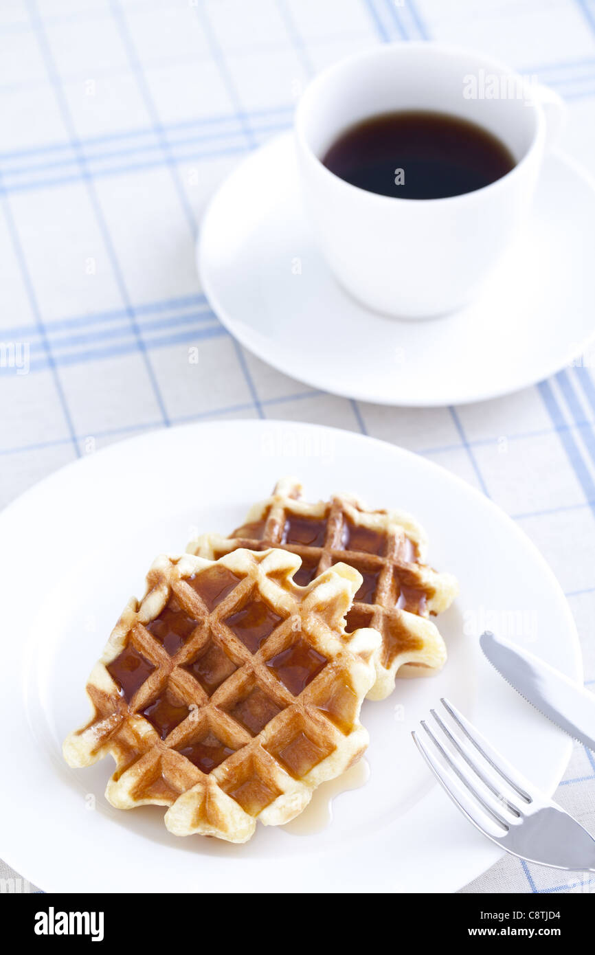 Close-up Of Bakery Items With A Cup Stock Photo - Alamy