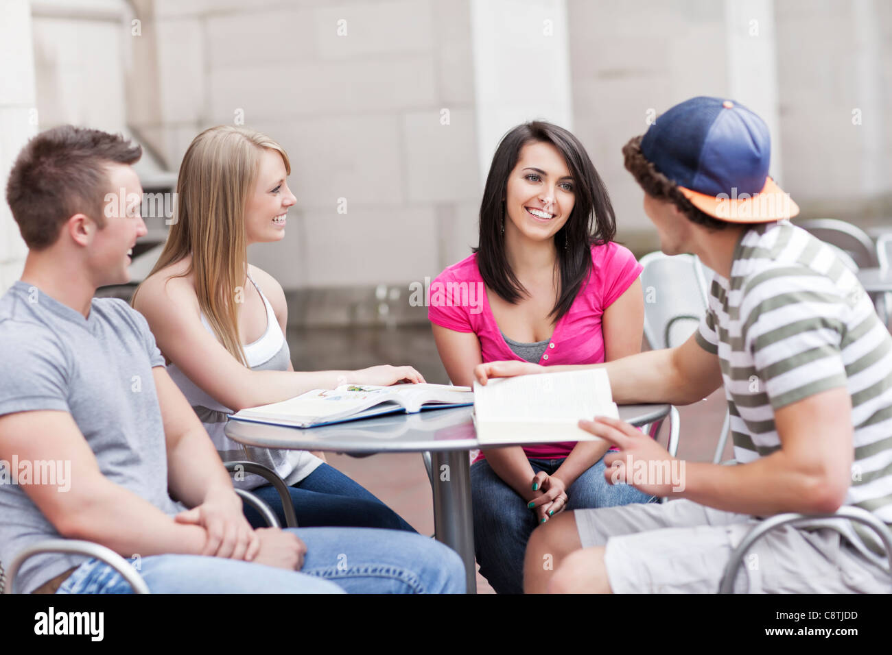 Cafe table hi-res stock photography and images - Alamy